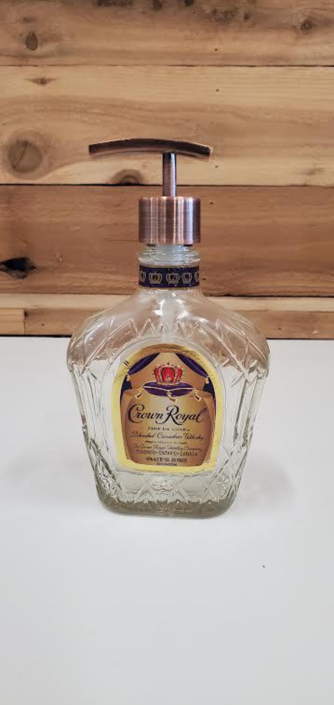 Crown Royal Soap Dispenser - Etsy