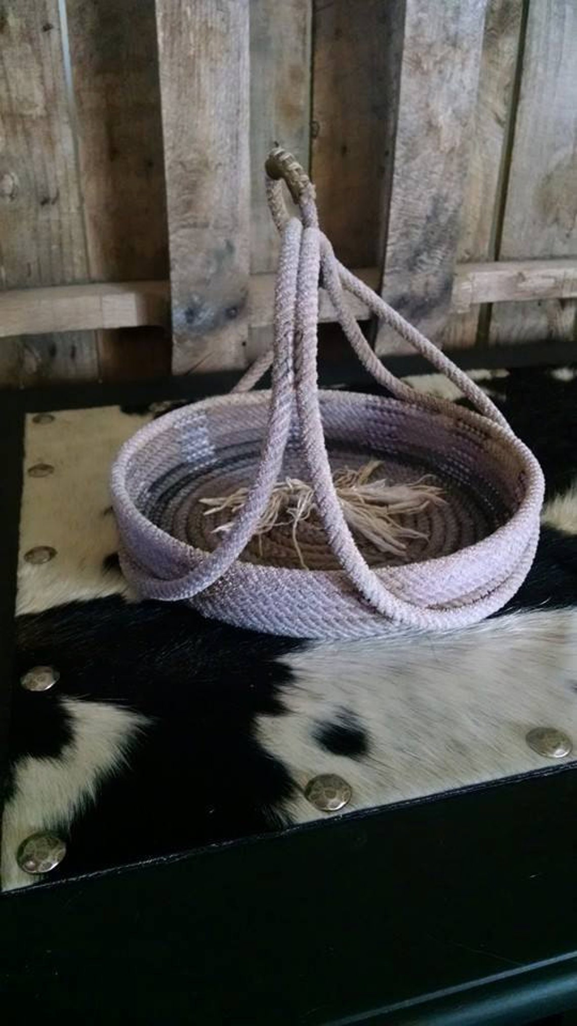 Lariat Rope Basket - Etsy