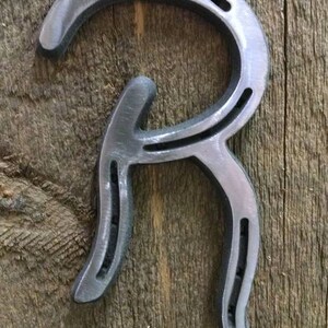 Custom Monogram Horseshoe Letters - Etsy