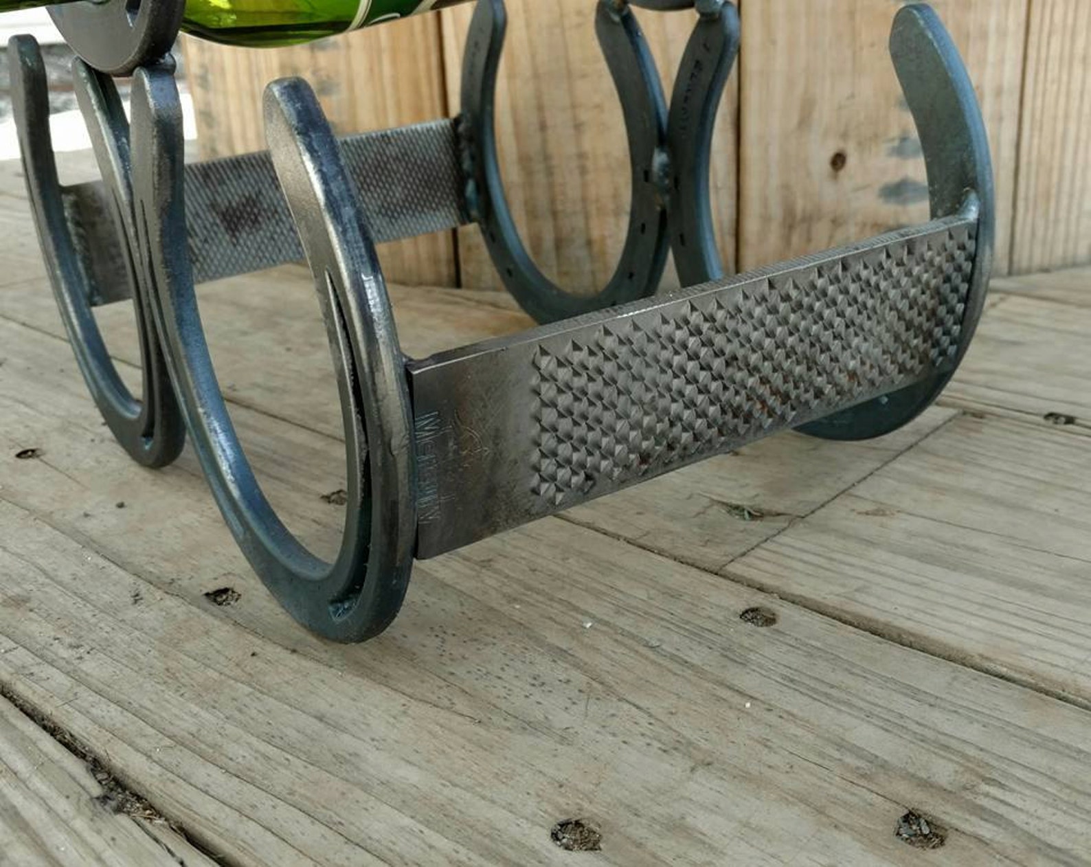 Horseshoe Wine Rack - Etsy