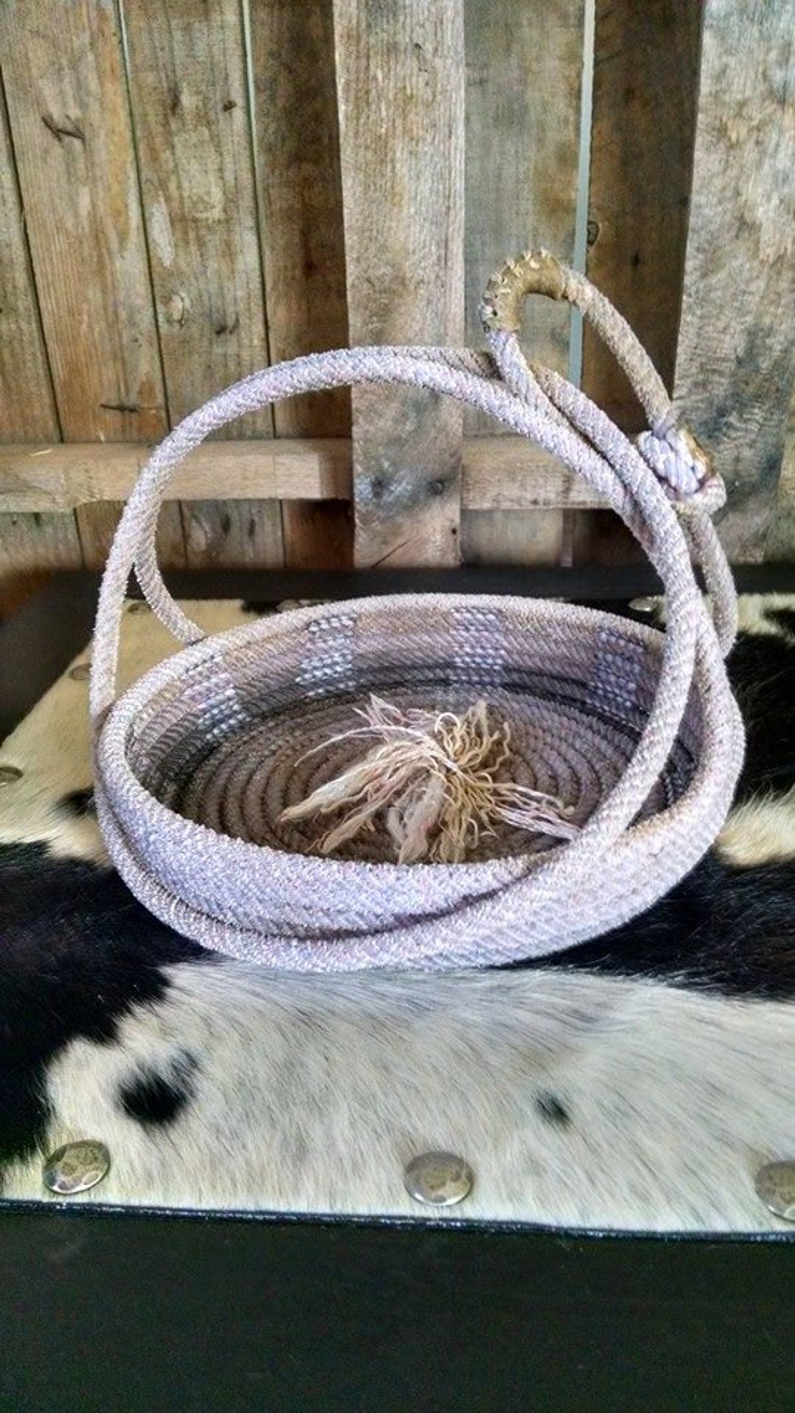 Lariat Rope Basket - Etsy