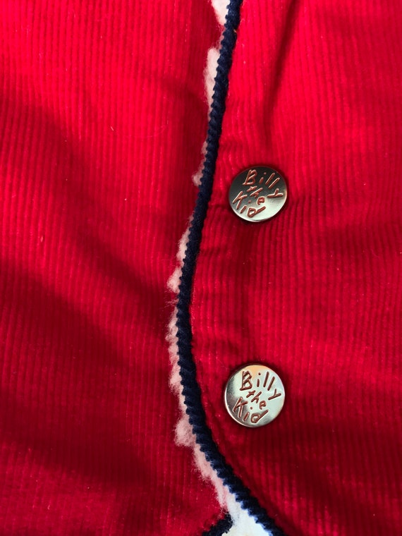 BILLY THE KID Cowboy Vest And Trousers - Gem