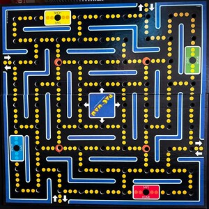 1982 Pac-man Board Game by Milton Bradley – Missing One Ghost Playing ...