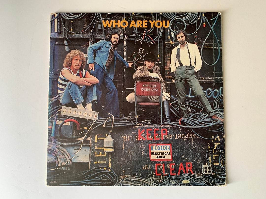 1978 “who Are You” by THE WHO, MCA Records Vintage Vinyl - Etsy