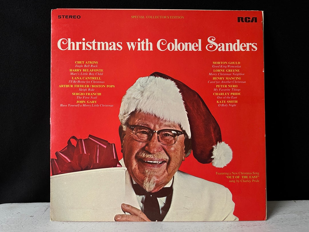 CHRISTMAS With COLONEL SANDERS Compilation Vintage Vinyl Lp 1969 ...