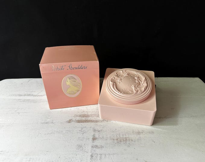 1980s-90s Vintage WHITE SHOULDERS Bath Powder, Unopened, Unused & Full ...