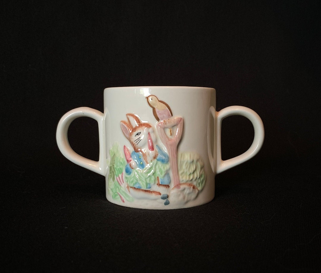 The Tale of Peter Rabbit Two Handled Mug- Beatrix Potter - Etsy