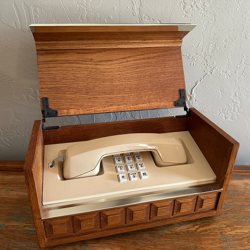 Wood Phone Box - Etsy