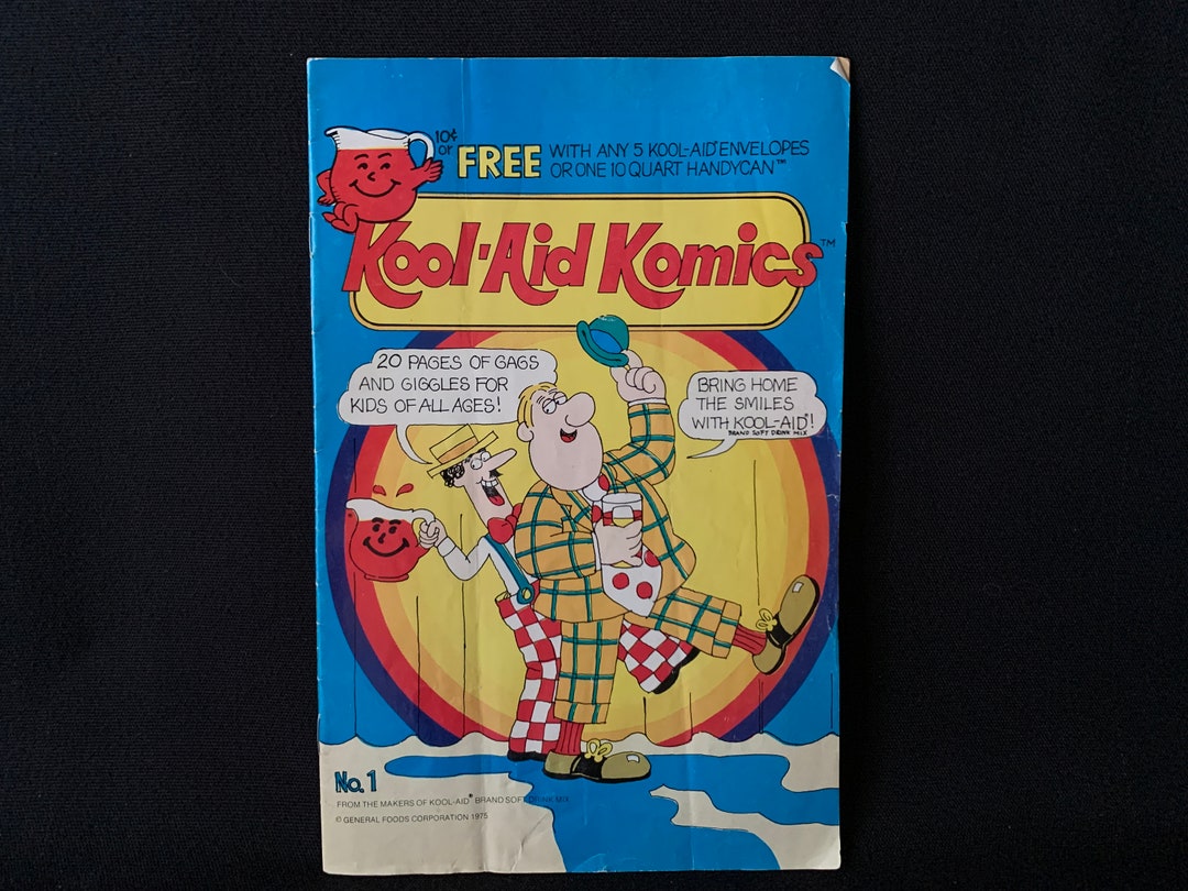 KOOL-AID KOMICS Comic Book #1 - Etsy