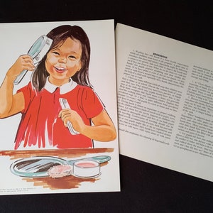 Elementary School Picture Posters “KEEPING CLEAN and NEAT” With Word ...