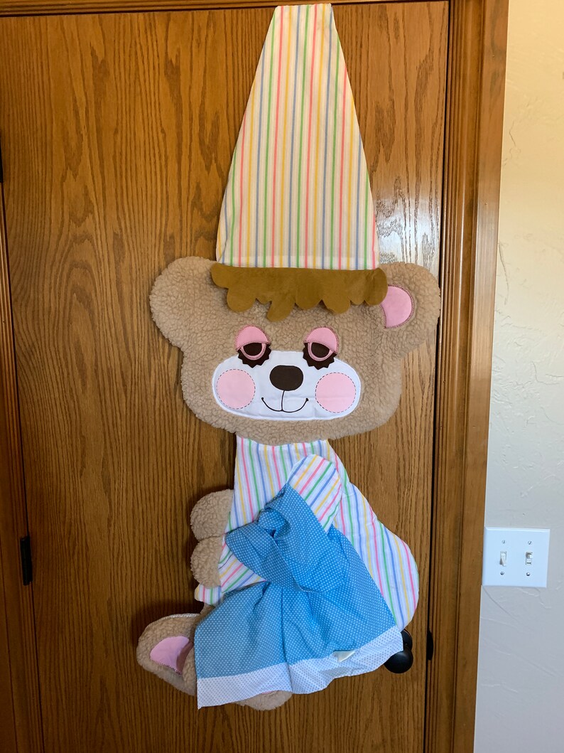 Teddy Beddy Bear Cloth Wall Hanging/Décor | Etsy