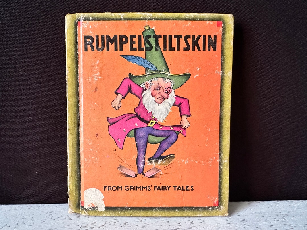 1938 Child’s WHITMAN Story Book, “rumpelstiltskin” & “the Story of ...