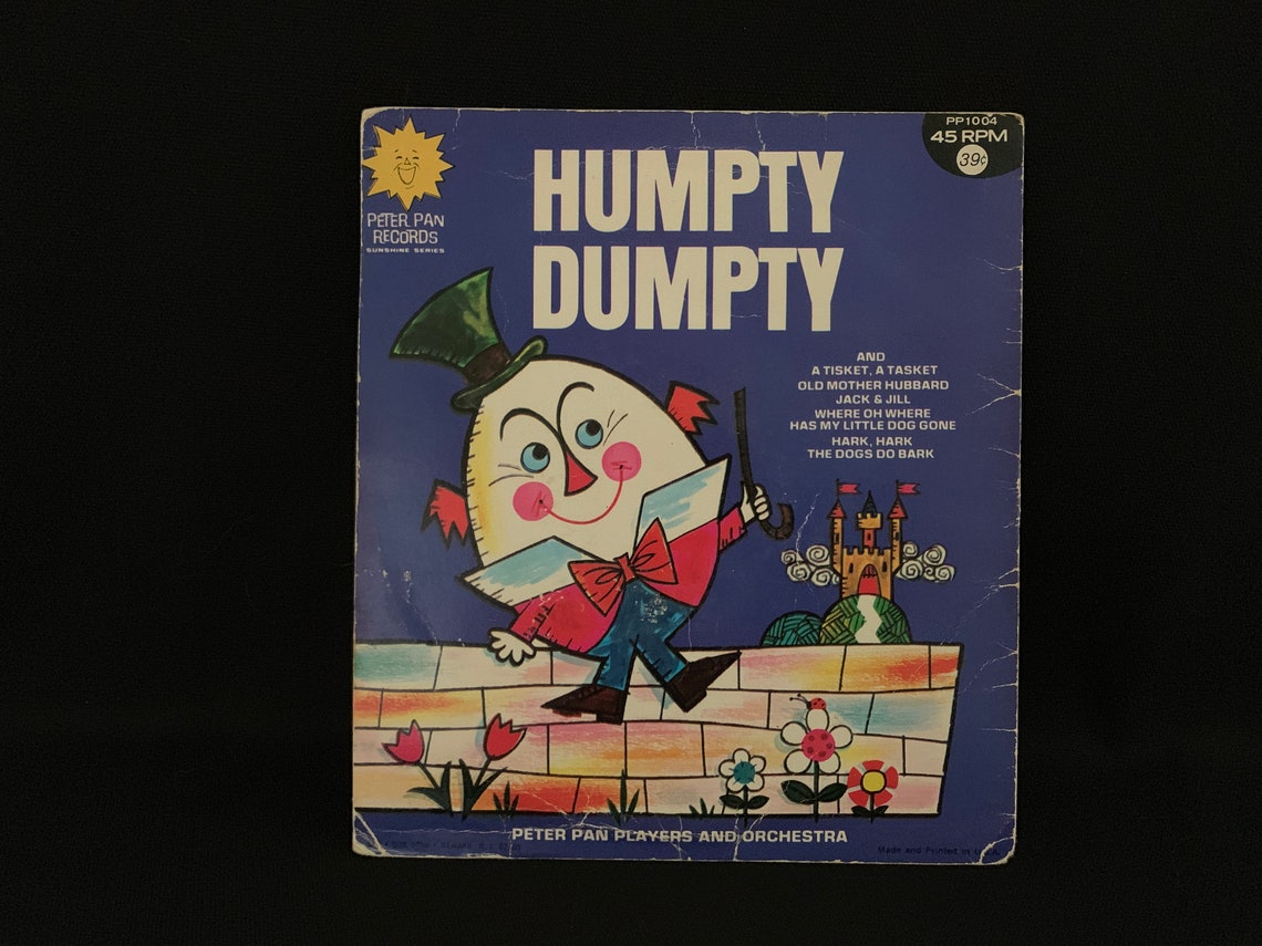 PETER PAN Records “humpty Dumpty” 45 RPM - Etsy