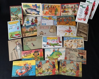 Comic Postcards - Etsy