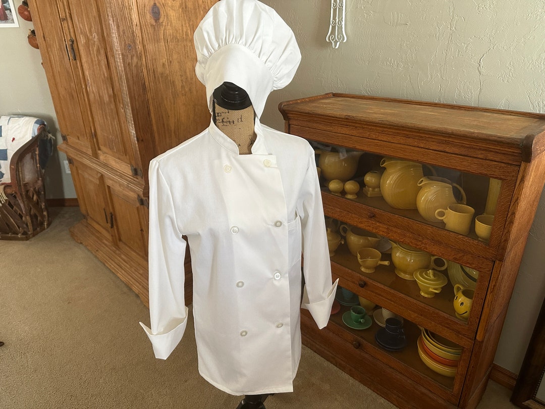 IMAGE SOURCE Chef’s Double-breasted Coat and Adjustable Toque ...