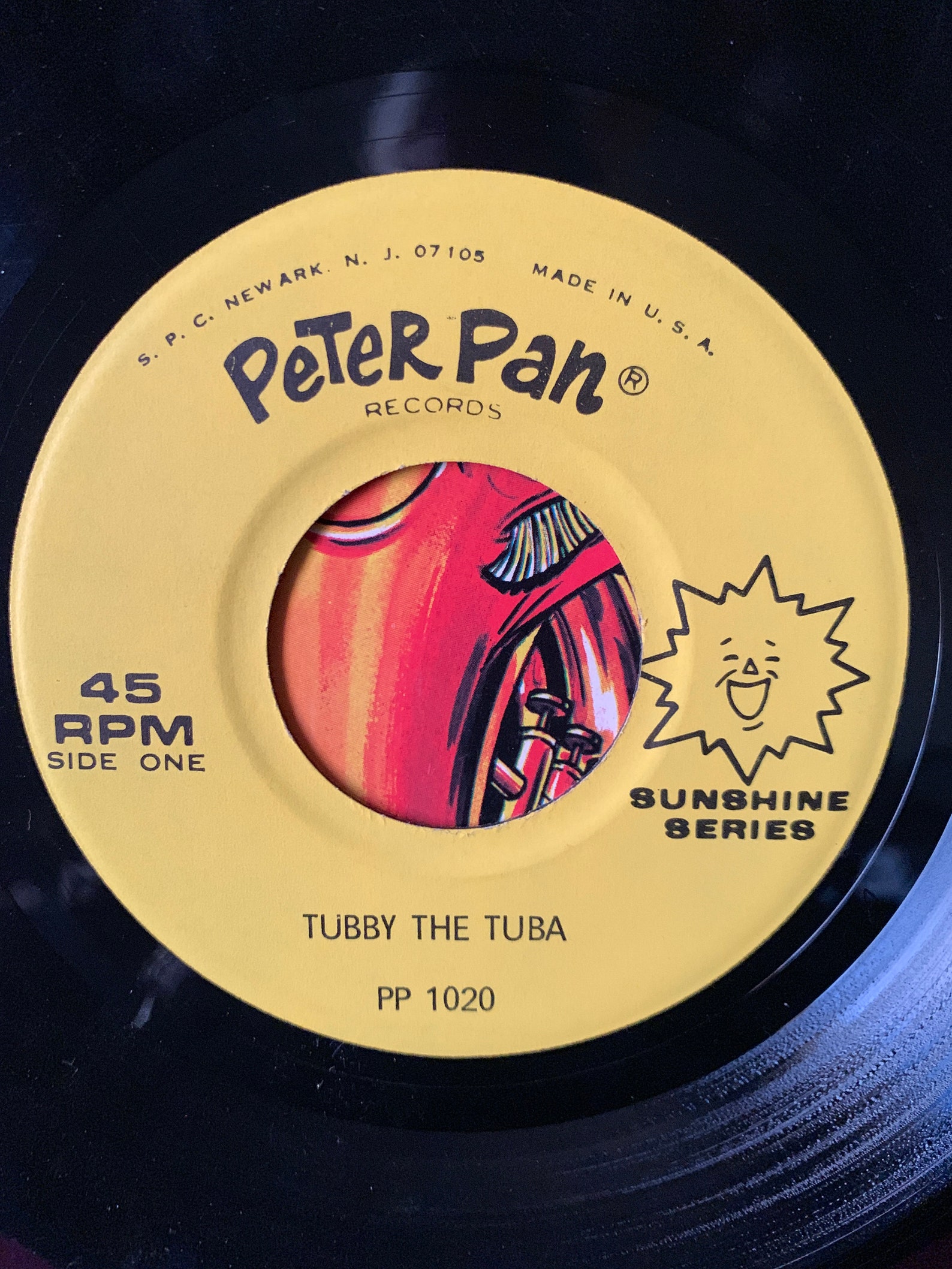 1980s Childs Record TUBBY THE TUBA Peter Pan Records - Etsy