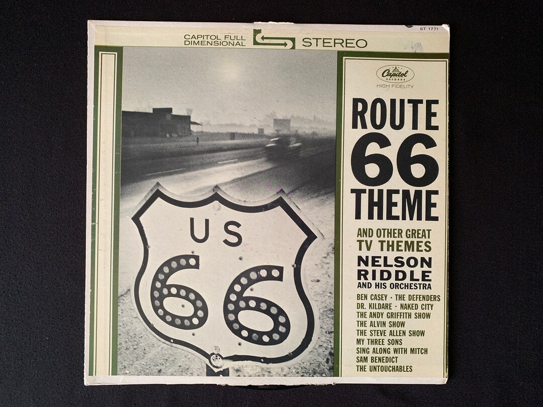 NELSON RIDDLE Album “route 66 Theme and Other Great TV Themes” 1962 - Etsy