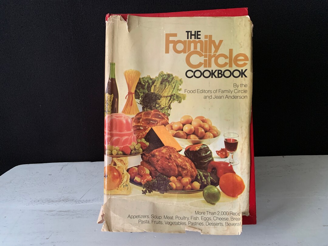 Vintage the Family Circle Cookbook Hardcover 1974 - Etsy