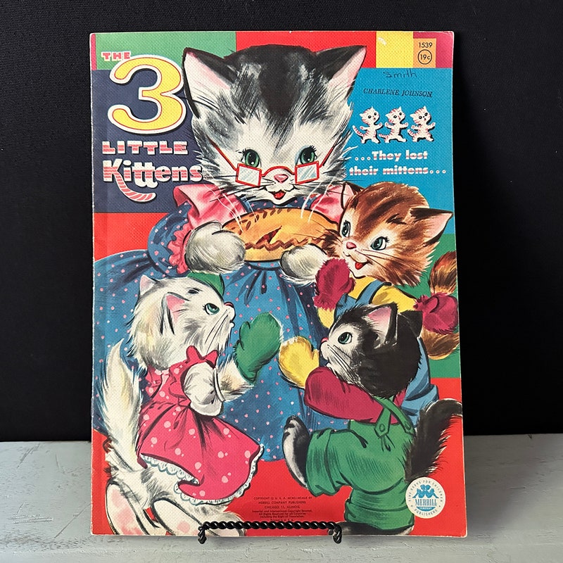 Three Little Kittens - Etsy