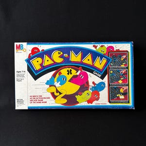 1982 Pac-man Board Game by Milton Bradley – Missing One Ghost Playing ...