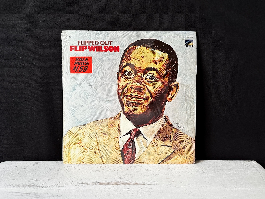 FLIP WILSON’S Vintage 1970 Comedy Lp Album “flipped Out” on SUNSET ...