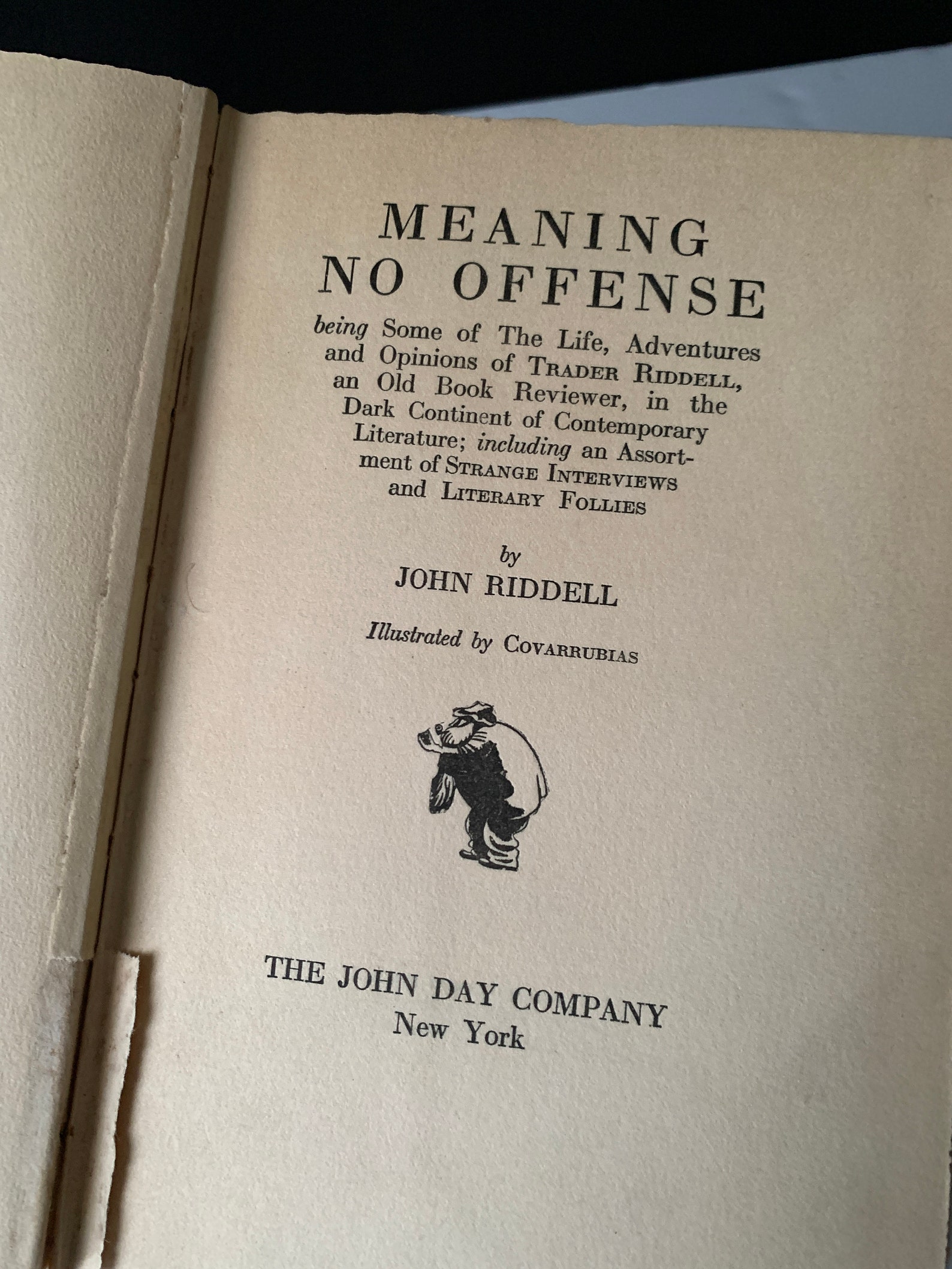 MEANING NO OFFENSE By John Riddell 1928 Third Printing Hard Etsy meaning-no-offense-by-john-riddell-1928-third-printing-hard-etsy