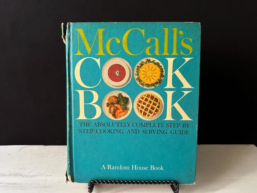 Mccall's Cook Book - 1963 First Printing – Turquoise Cover - Etsy
