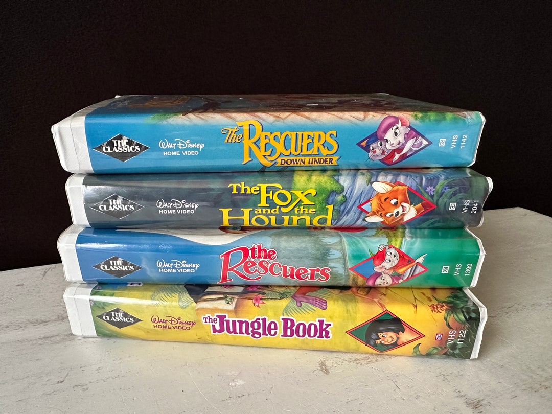 WALT DISNEY Home Video VHS Tapes. All Are Black Diamond Classics ...