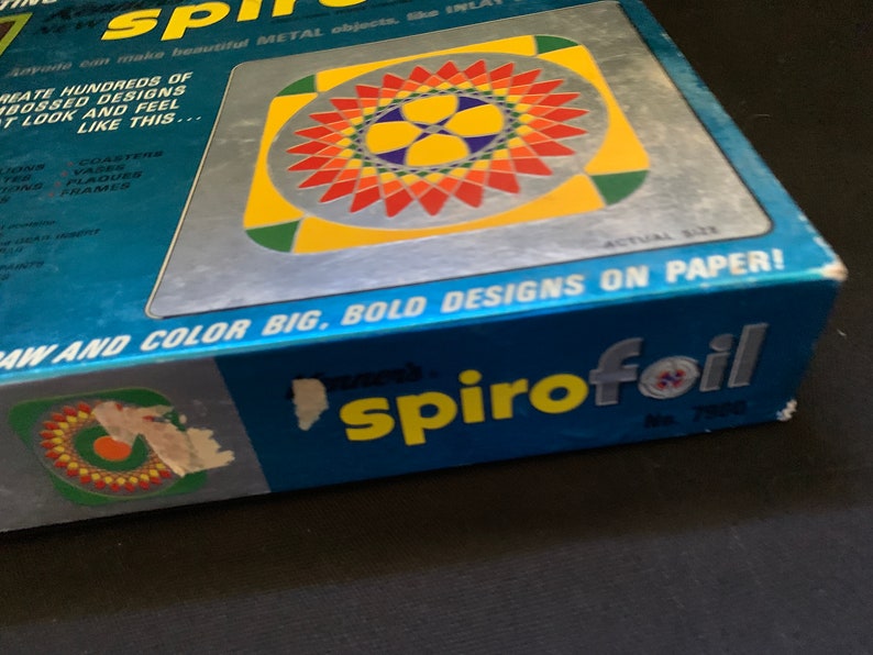 1970 Kenner Spirofoil Art Craft Toy - Etsy