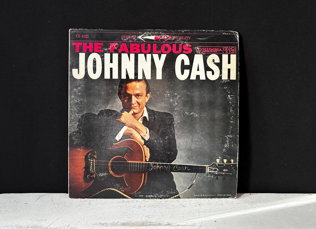 The Fabulous Johnny Cash 1958 Columbia Records Album - Etsy