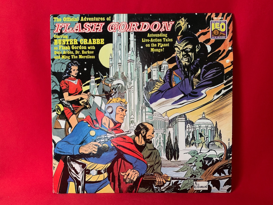 1966 “the Official Adventures of Flash Gordon” LP Vinyl - Etsy