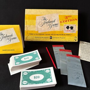 1969 Third Edition of THE NEWLYWED GAME by Hasbro - Etsy
