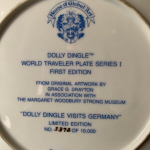 1981 “DOLLY DINGLE Visits Germany” First Edition World Traveler Series ...