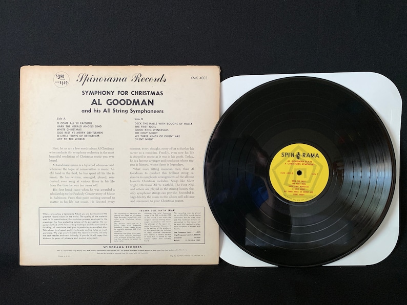 1959 Vintage Al Goodman and His All String Symphoneers Play “A ...