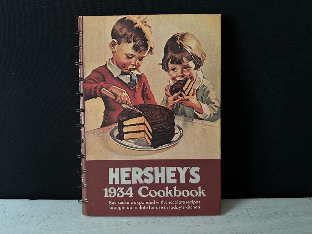 HERSHEY'S 1934 COOKBOOK Copyright 1971, 6th Printing - Etsy