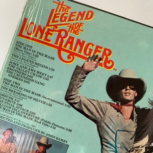 1981 the LEGEND of the LONE RANGER Soundtrack Album - Etsy