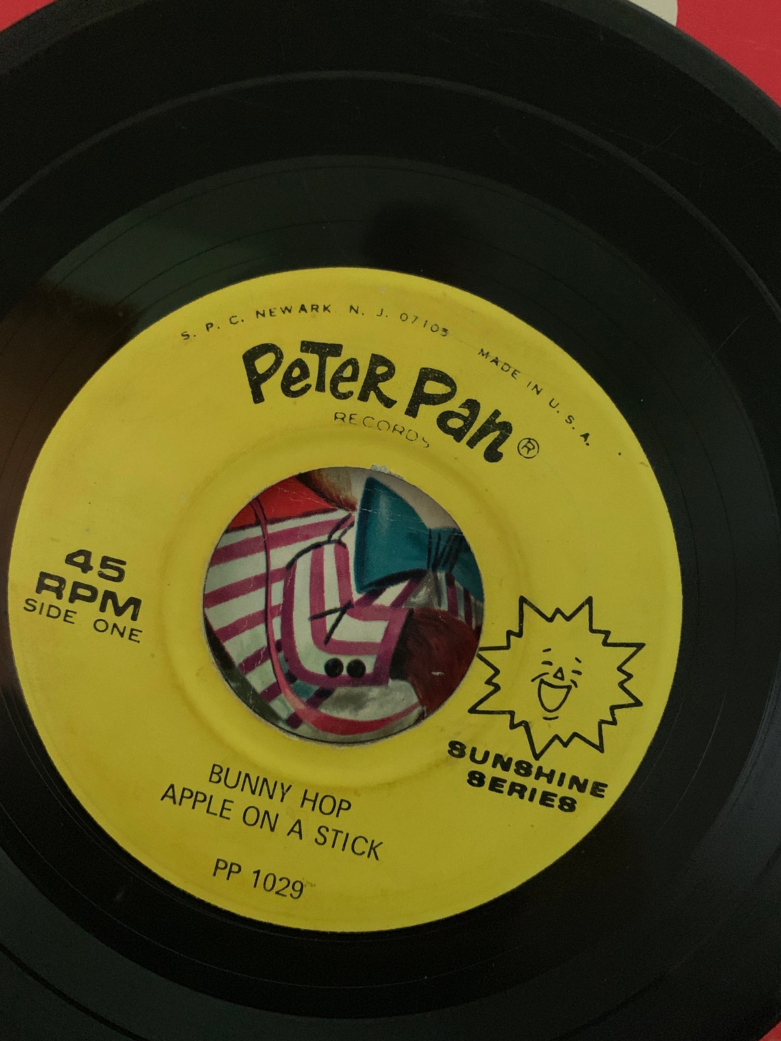 PETER PAN Records 45 RPM “ Bunny Hop” - Etsy