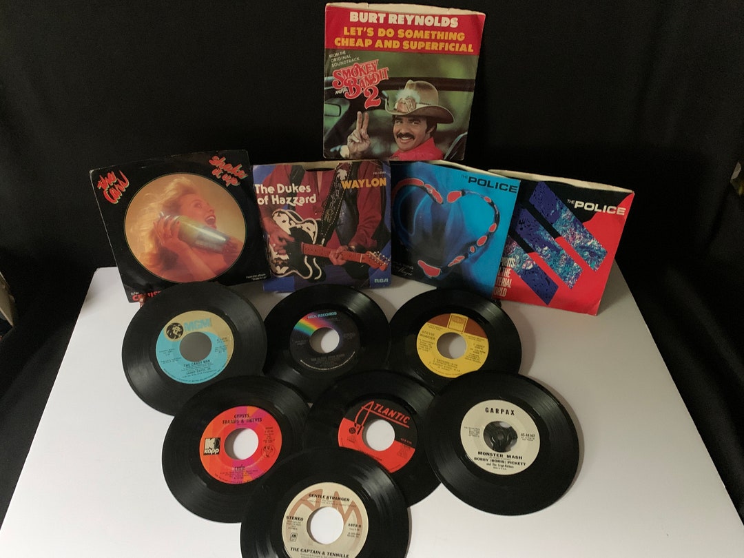 Classic Rock 45 Rpm Vinyl Records 1960s-1980s - Sold Separately - Etsy