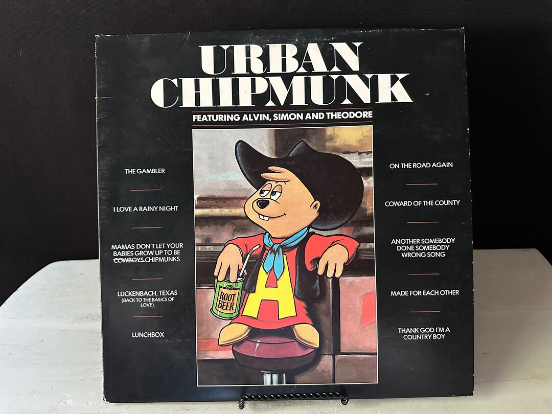Vintage CHIPMUNK Album – “urban Chipmunk” 1981 – Alvin, Simon, and ...