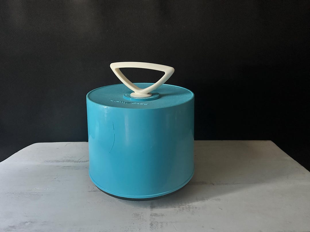 Vintage 45rpm DISK-GO-CASE Record Holder/tote – Turquoise Blue With ...