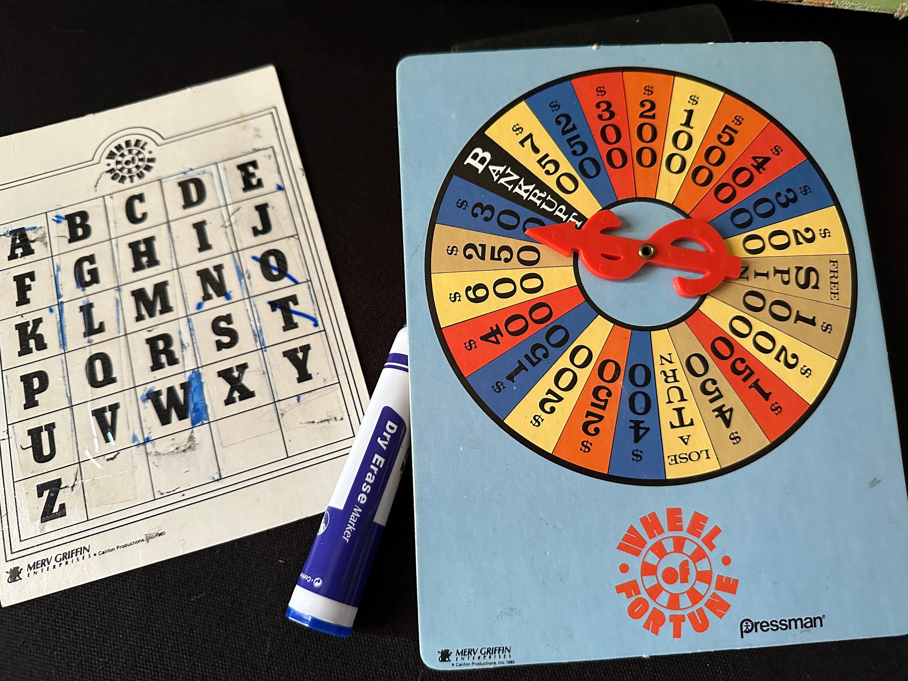 1985 Vintage Game “wheel of Fortune” 2nd Edition 99% Complete - Etsy