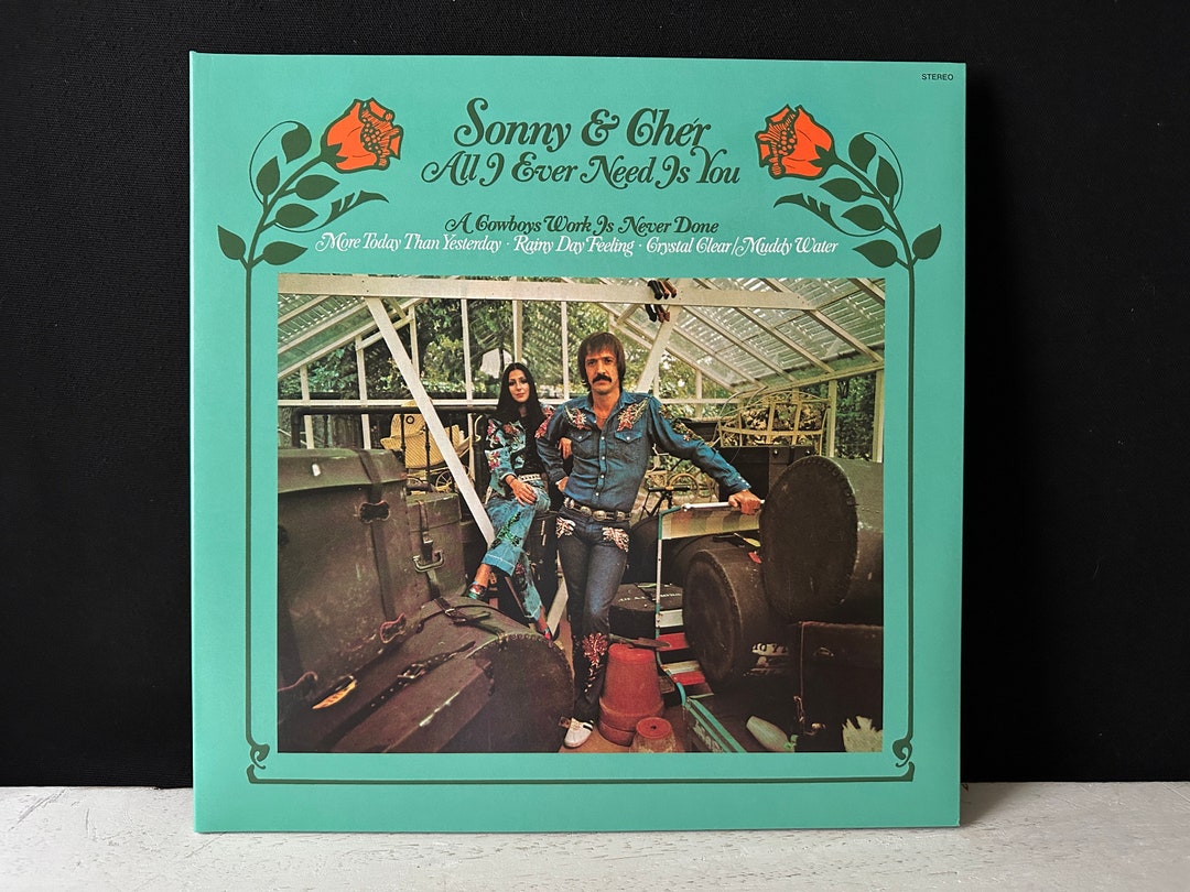 Sonny & Cher "all I Ever Need is You" 1972 Original LP - Etsy
