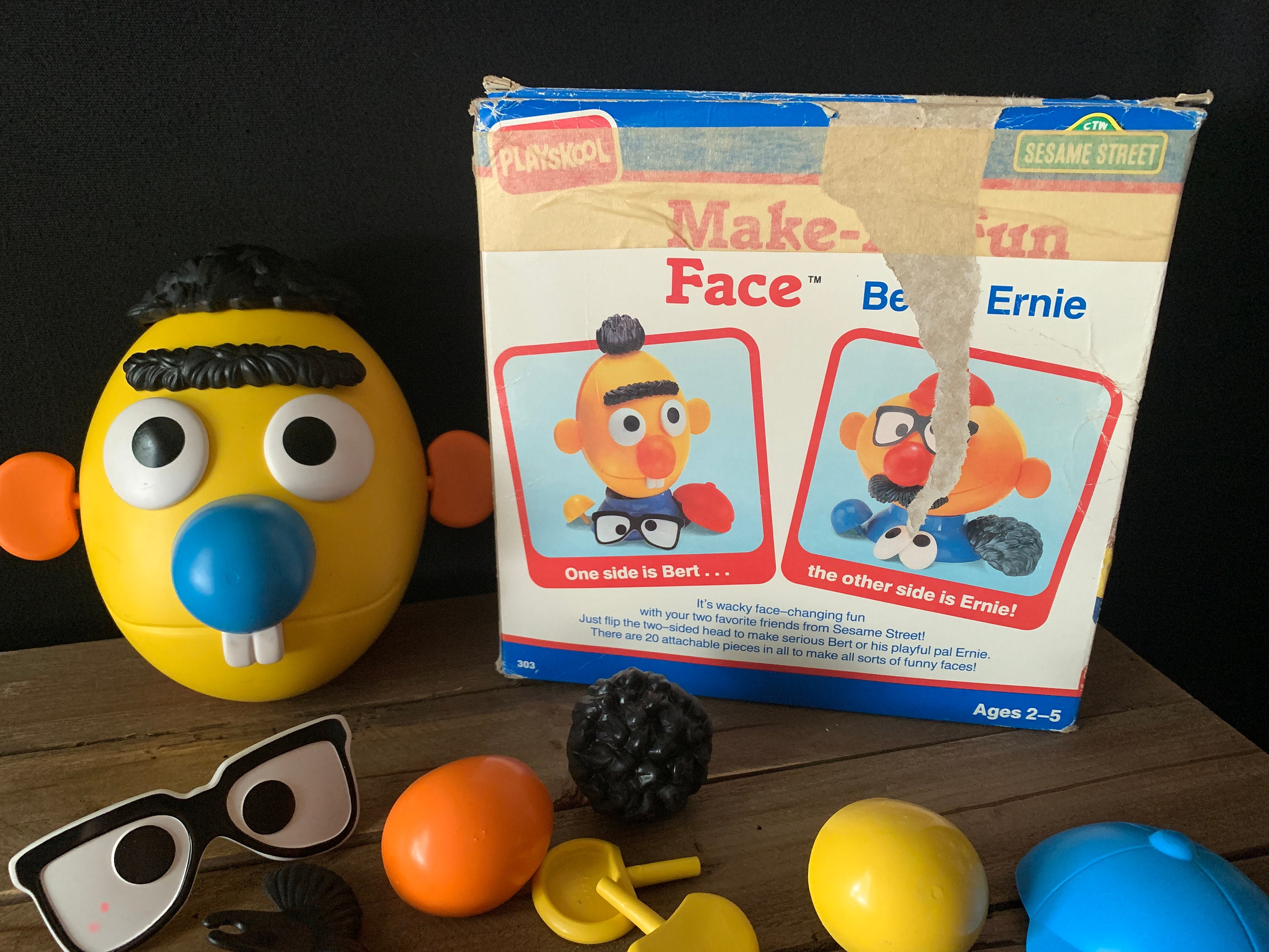 Sesame Street Bert Head