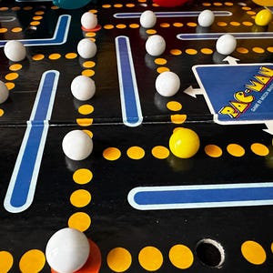 1982 Pac-man Board Game by Milton Bradley – Missing One Ghost Playing ...