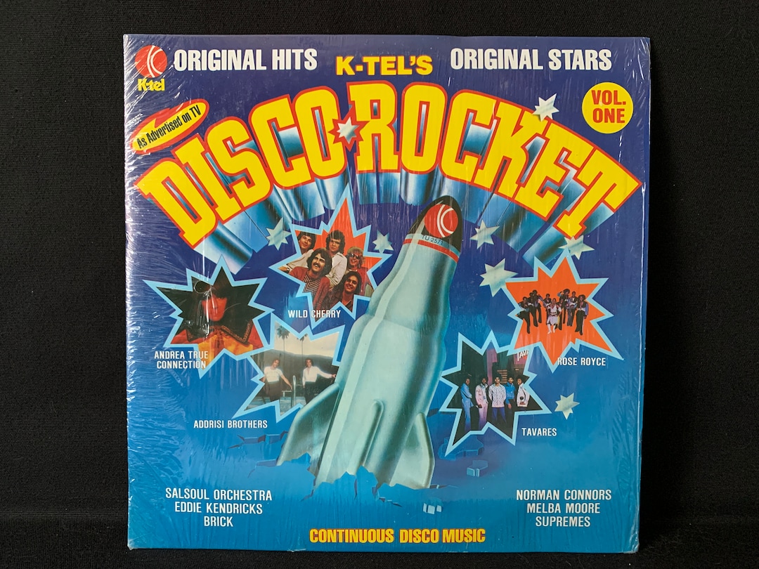Vintage disco Rocket Record Album From K-TEL, 1978, Vol 1 - Etsy