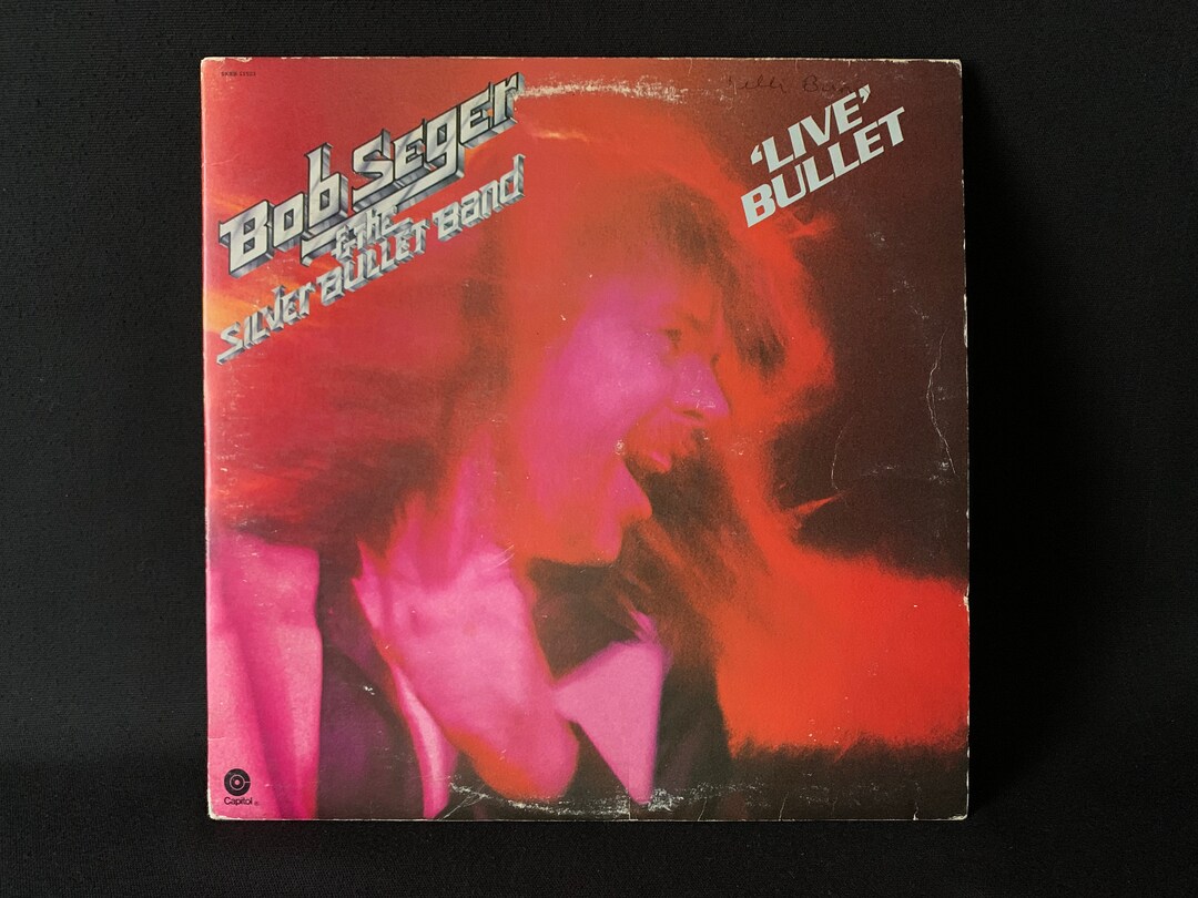 Bob Seger’s Vintage ‘LIVE’ BULLET Double Album Gatefold Cover 1976 - Etsy