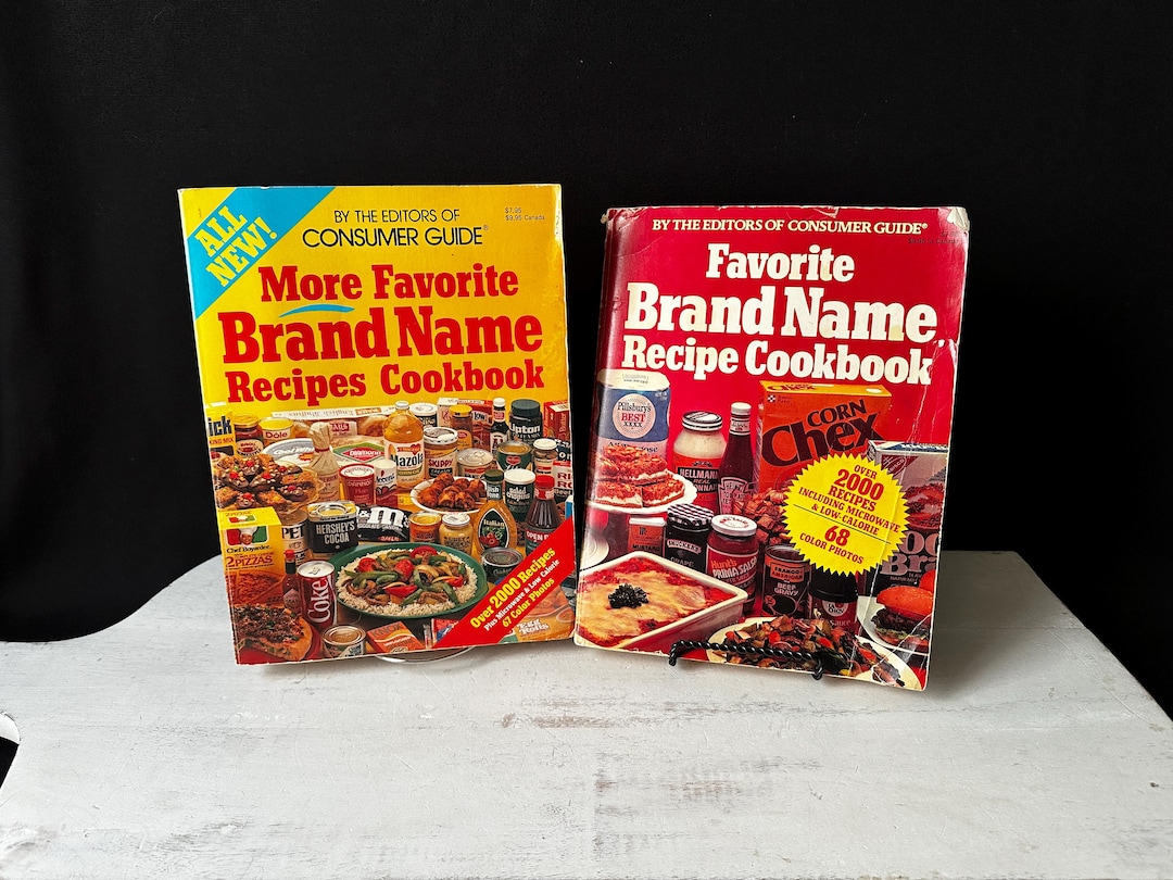 1981 and 1984 FAVORITE BRAND NAME Recipes Cookbooks - Sold Separately ...