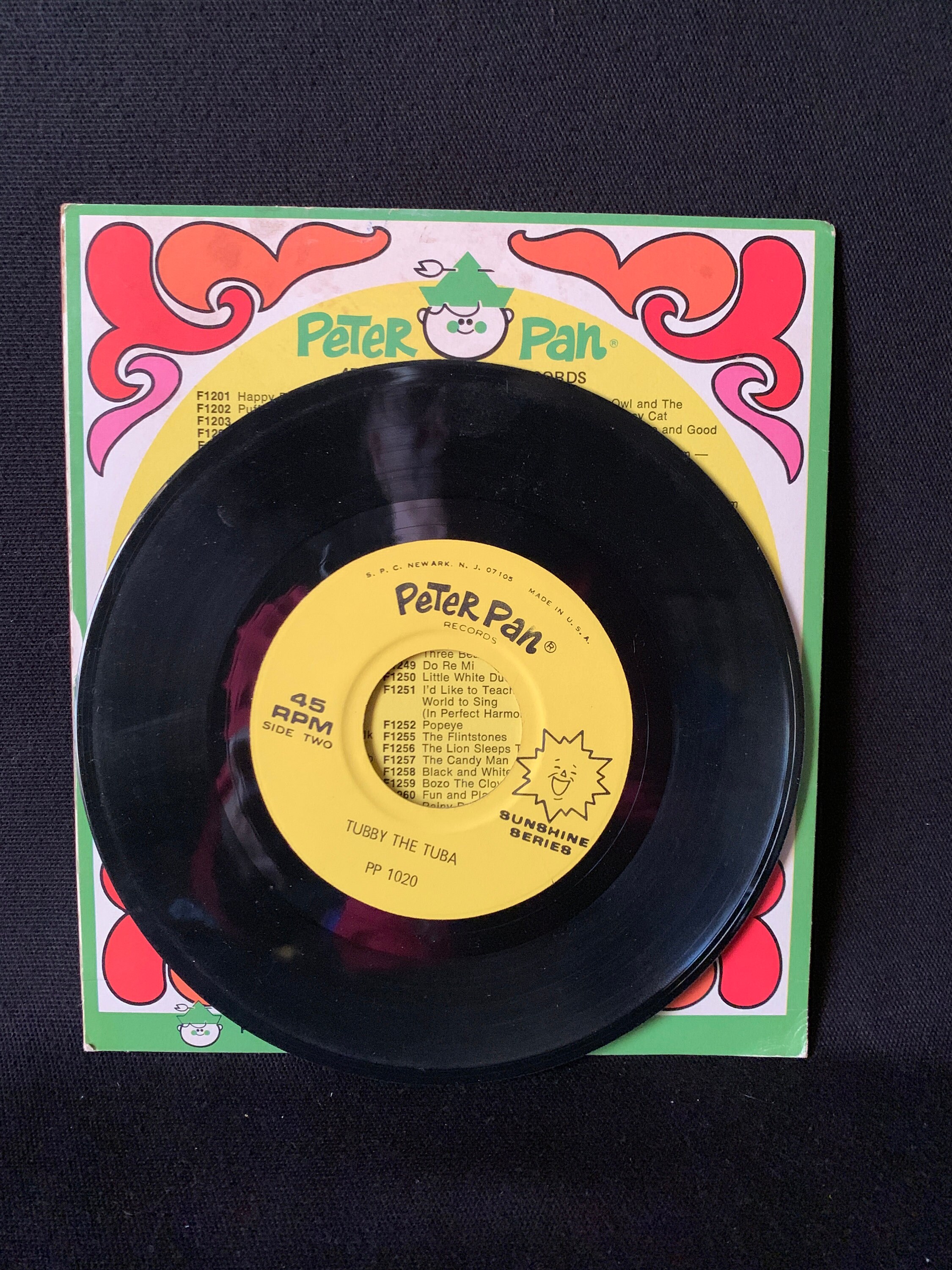1980s Childs Record TUBBY THE TUBA Peter Pan Records - Etsy