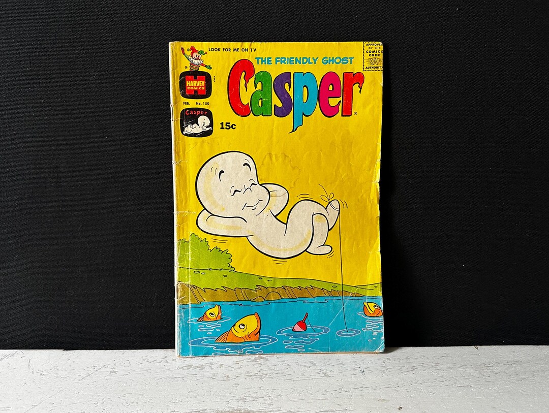 CASPER the FRIENDLY GHOST Comic Book No.150 Featuring Spooky & Wendy ...