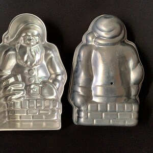Vintage WILTON 2 Pc. SANTA CAKE Pan Set – 1970s - Etsy